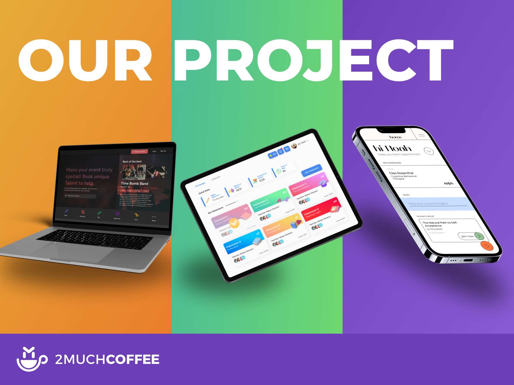 Our Work Portfolio | 2muchcoffee